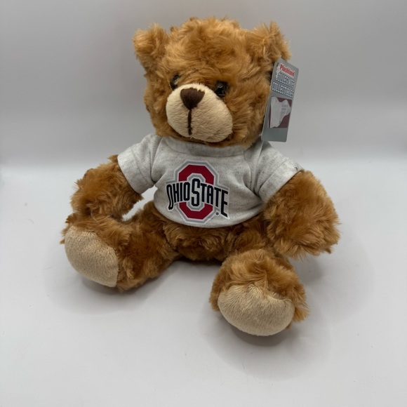 Plushland | Toys | Official The Ohio State Buckeyes Bear Plush Nwt 26 ...